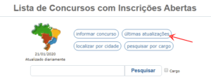 PCI CONCURSOS 2021 → INSCRIÇÕES (Abertos e Previstos)